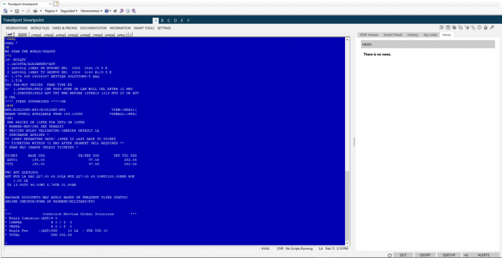 Worldspan | NETVIAX Comunidad